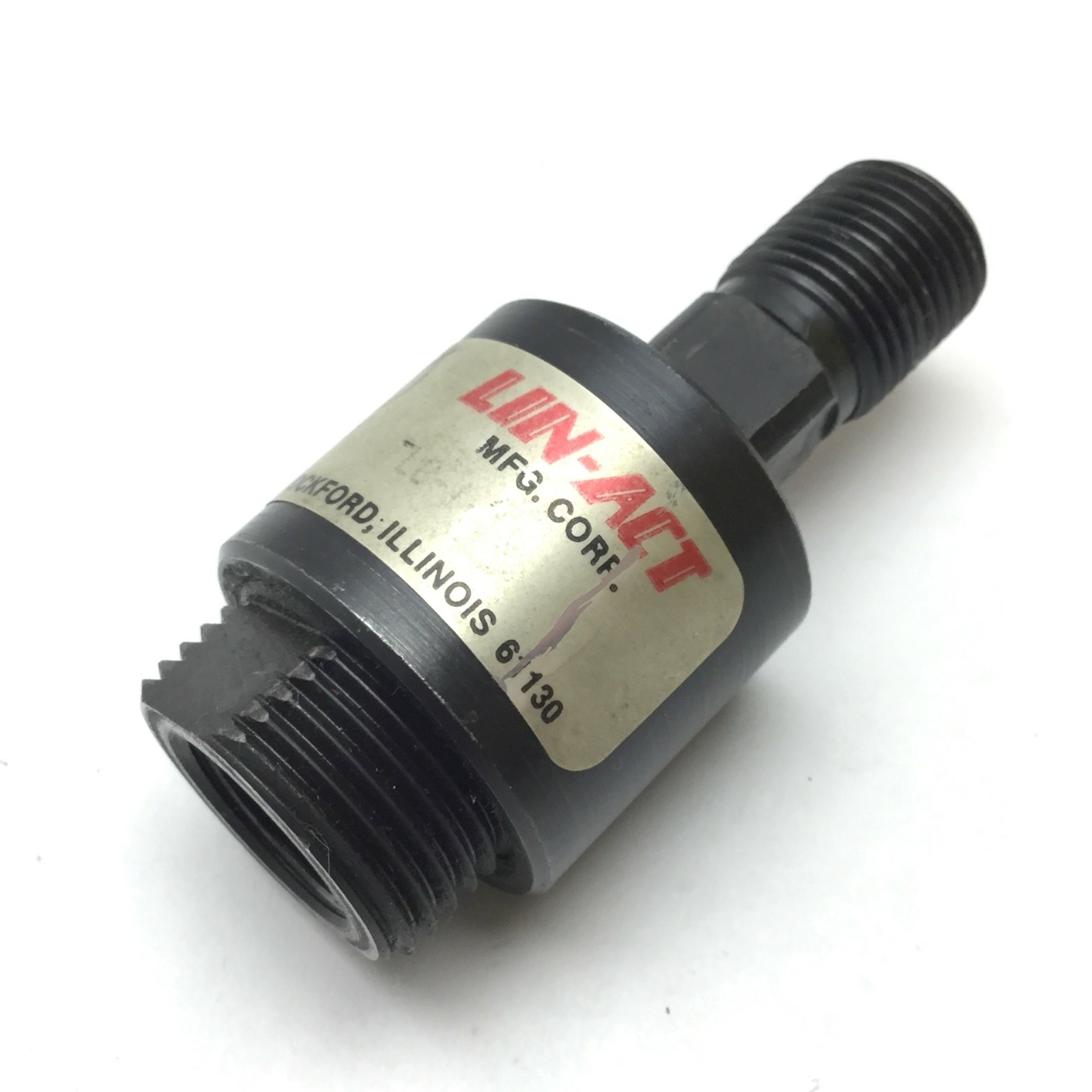 Lot of 4 Lin-Act Self Aligning Rod End Cylinder Coupler, 5/8-18 7/16-20 ...