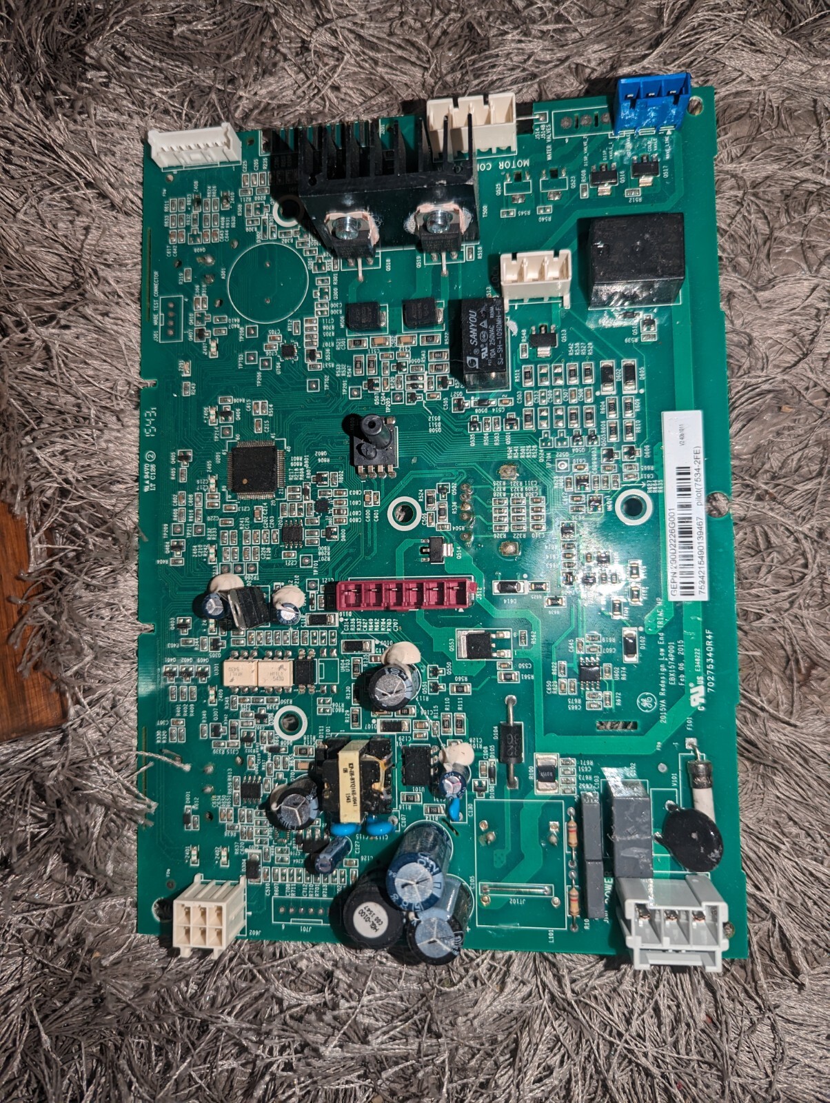 Ge Washer Control Board Part # 290d2226g001 | eBay