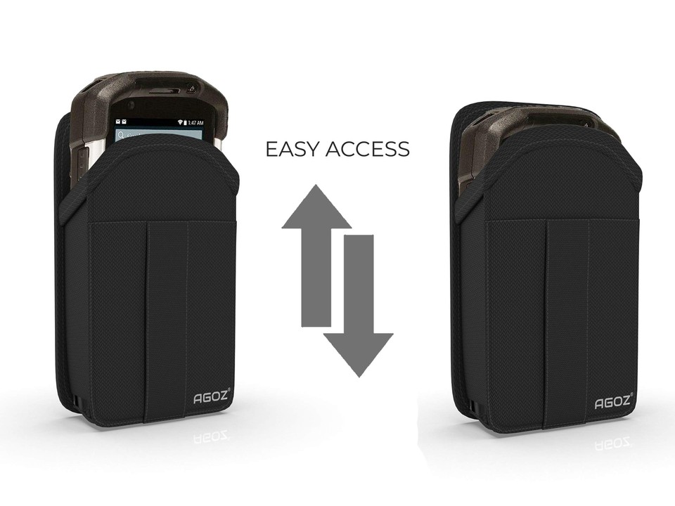 Zebra TC77 TC70 Scanner Holster, Agoz Rugged Carrying Case Pouch for ...