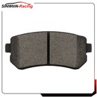 4PCS Rear Ceramic Brake Pads For Hyundai Sonata Tucson Elantra Accent ...