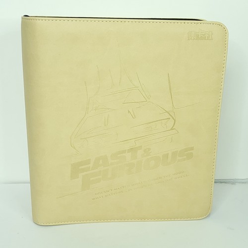 Fast And Furious 2-Ring Binder Movie Tickets Trading Card Fun NEW Vin ...