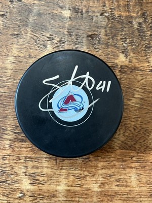 Scott Wedgewood Signed Colorado Avalanche Puck JSA Coa Autographed | eBay