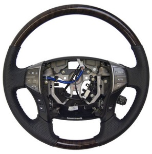 2005-2012 Toyota Avalon Steering Wheel New OEM Black W/Woodgrain ...