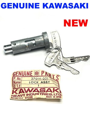 KAWASAKI G4 KH KZ LTD F5 F8 STEERING LOCK KEYS KEY 238 / 27016--021 ...
