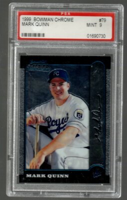 1999 Bowman Chrome #79 Mark Quinn rookie PSA 9 MINT | eBay