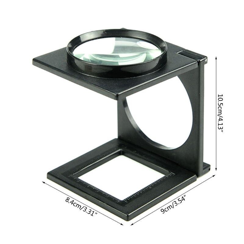 Mini Magnifier Plastic Loupe Pocket Reading Magnifiers Magnifying Glass ...