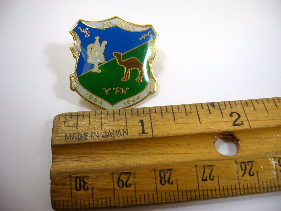 Vintage Collectible Pin: Jack Ragan 1984 VFW Camel Teapot | eBay