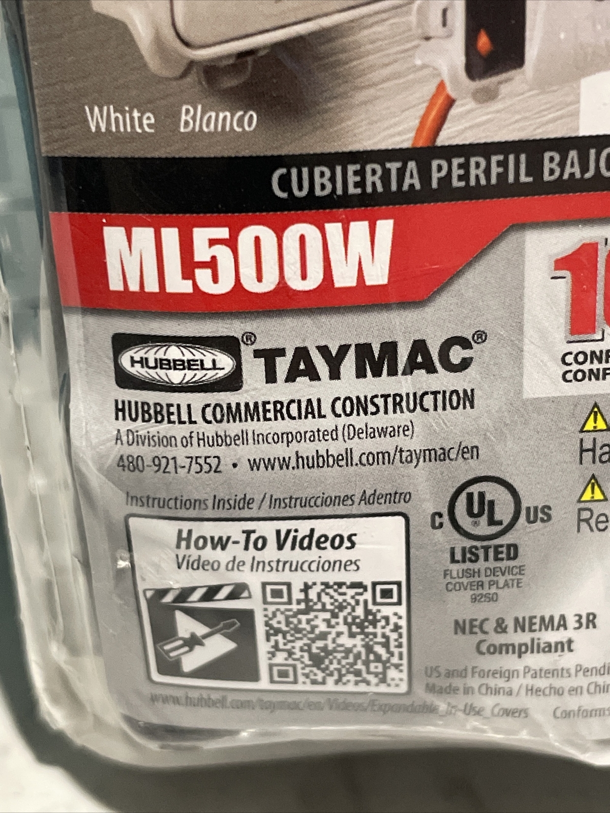 TayMac Weatherproof Low Profile Expandable In-Use Device Cover ML500W ...
