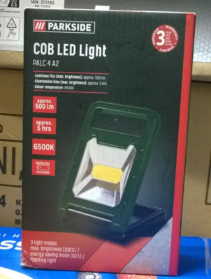 Parkside COB LED Light (PALC 4 A2) | eBay UK