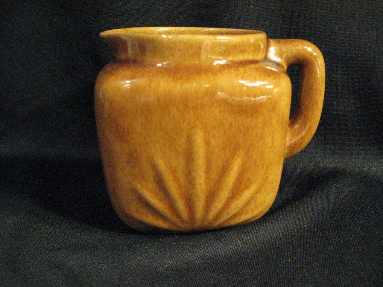DRYDEN POTTERY BROWN STONEWARE SMALL PITCHER | eBay
