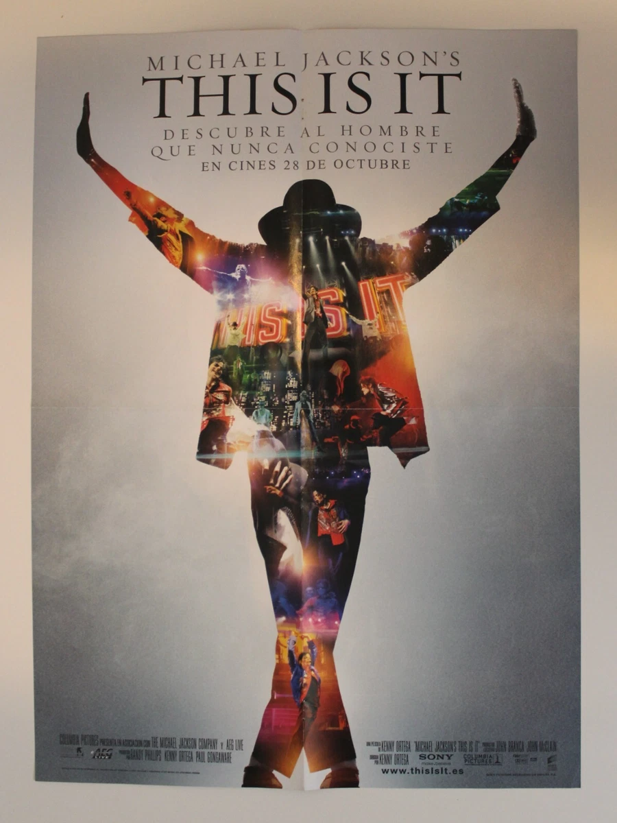 Michael Jackson This Is It Movie Poster