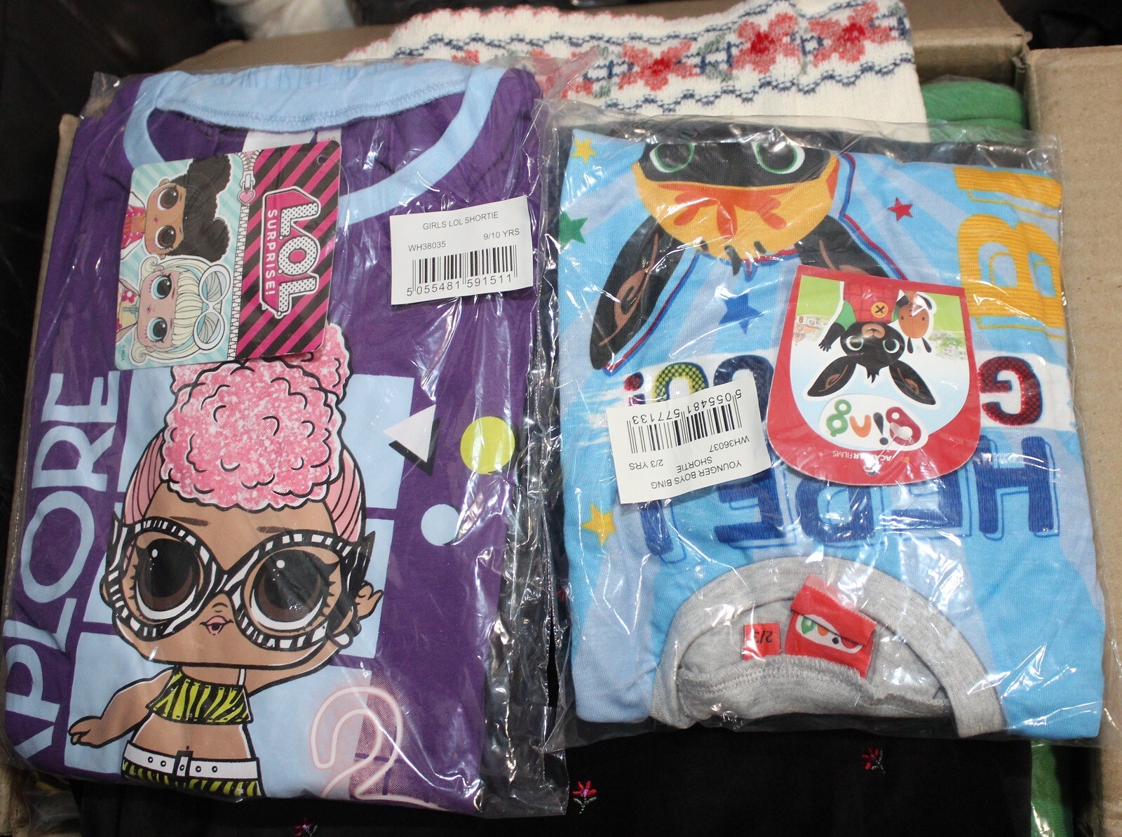 Wholesale Job Lot of BRAND NEW Children's Clothing - HUGE Item Variety ...