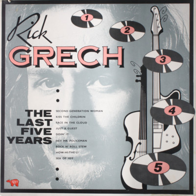 RICK GRECH The Last Five Years - NEW SEALED 1973 Vinyl LP Record Blues ...