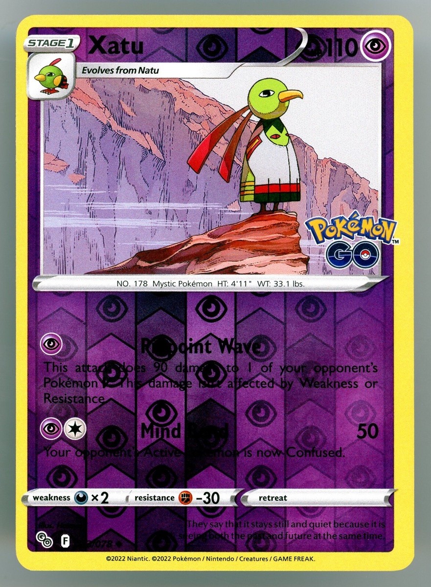 Xatu Weakness Xatu 29/107 Values MAVIN