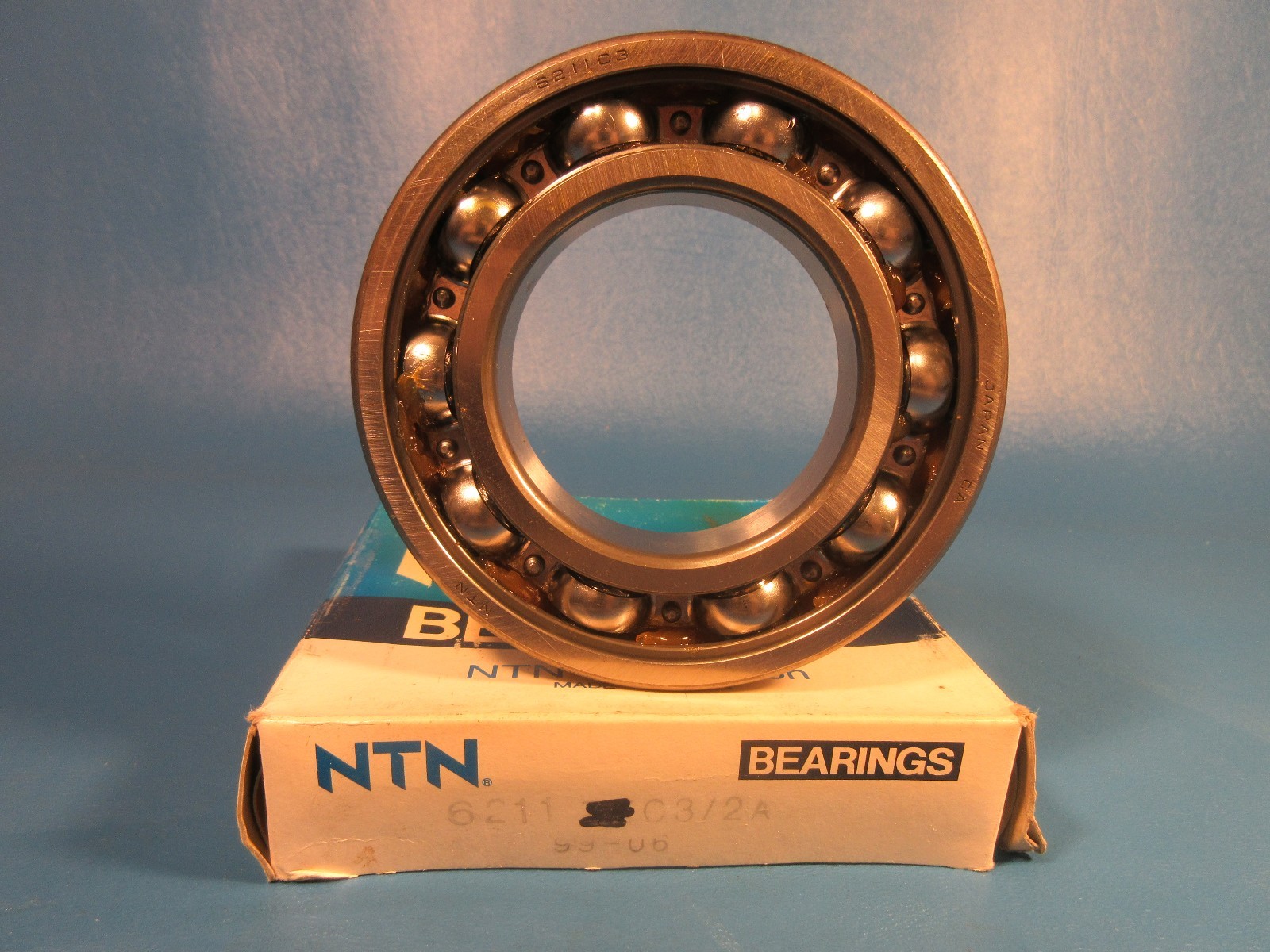 NTN 6211 C3 Single Row Radial Bearing (SKF, Timken 211 C3, Fafnir, NSK ...