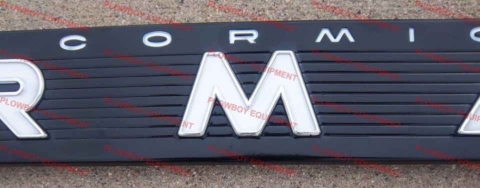 Set of 2 Side Emblems for Farmall International IH 504 656 706 806 1206 ...