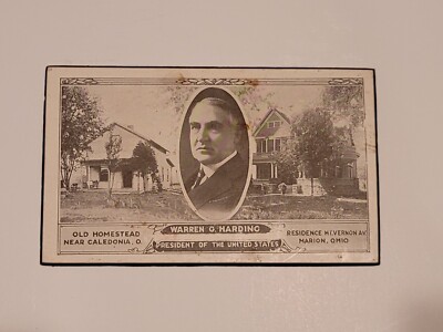 President Warren G. Hardin Plaque Dual View Residence Caledonia ...