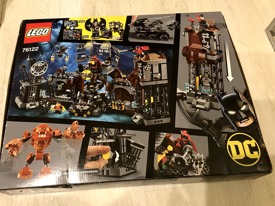 BOITE NEUF SCELLE LEGO DC COMICS BATMAN 76122 L'INVASION DE LA Batcave ...