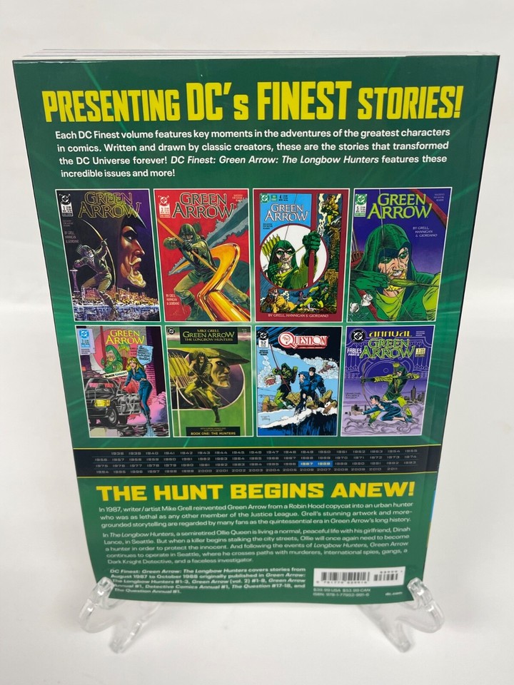 Green Arrow DC Finest Collection Longbow Hunters TPB Trade Paperback ...