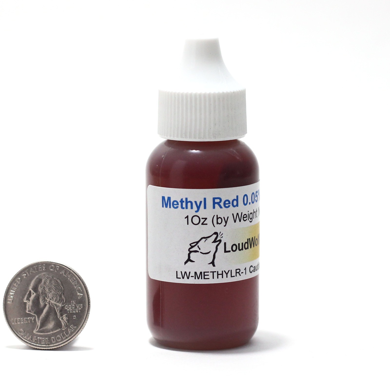 Methyl Red pH Indicator Solution, 0.05% Concentration, 1oz, SHIPS SAME ...