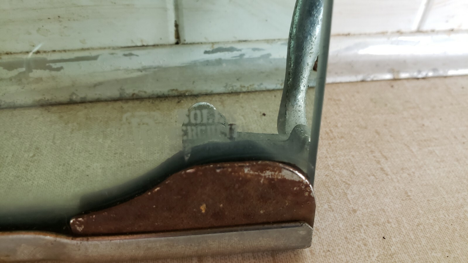 Plymouth Dodge 55 56 LH front VENT WINDOW Solex 2 & 4 door sedan ...