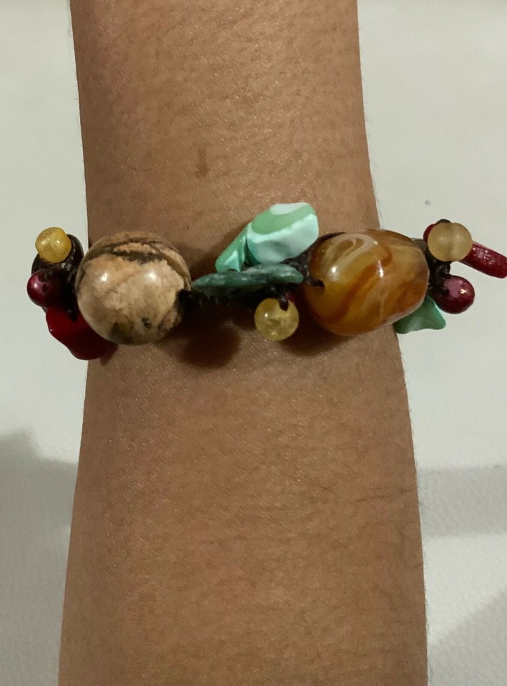 One Button Jewellery Bracelet Code B1199wb | eBay UK