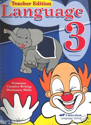 A Beka Language 3 Teacher Edition Third Edition - 3rd Grade | eBay