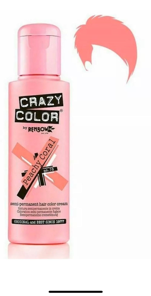 Crazy Colour Semi Permanent Hair Dye 100ml All Colours Available | eBay UK