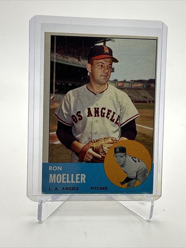 1963 Topps Ron Moeller Baseball Card #541 VG Quality FREE SHIPPING | eBay