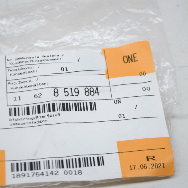 BMW 1 F21 Exhaust Manifold Pipe Gasket 11628519884 Genuine for sale ...