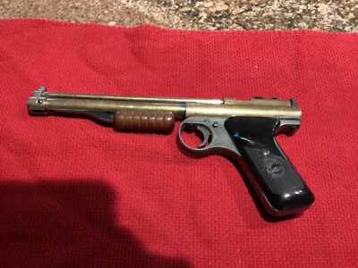 Benjamin Franklin Air Pistol 22 Caliber Pellet Model 132 Black Grips | eBay