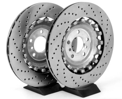GENUINE BMW F06 F10 F12 F13 M5 M6 REAR Rotors SET 34212284103 ...