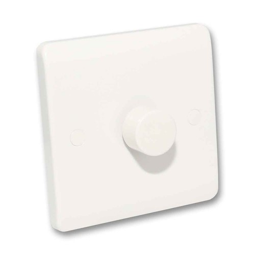 LED Dimmer Single Light Switch for Dimmable lighting White 3W to 250W ...