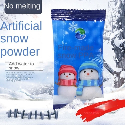 Expansive snow Instant Snow powder Super Absorbant Christmas White Snow ...