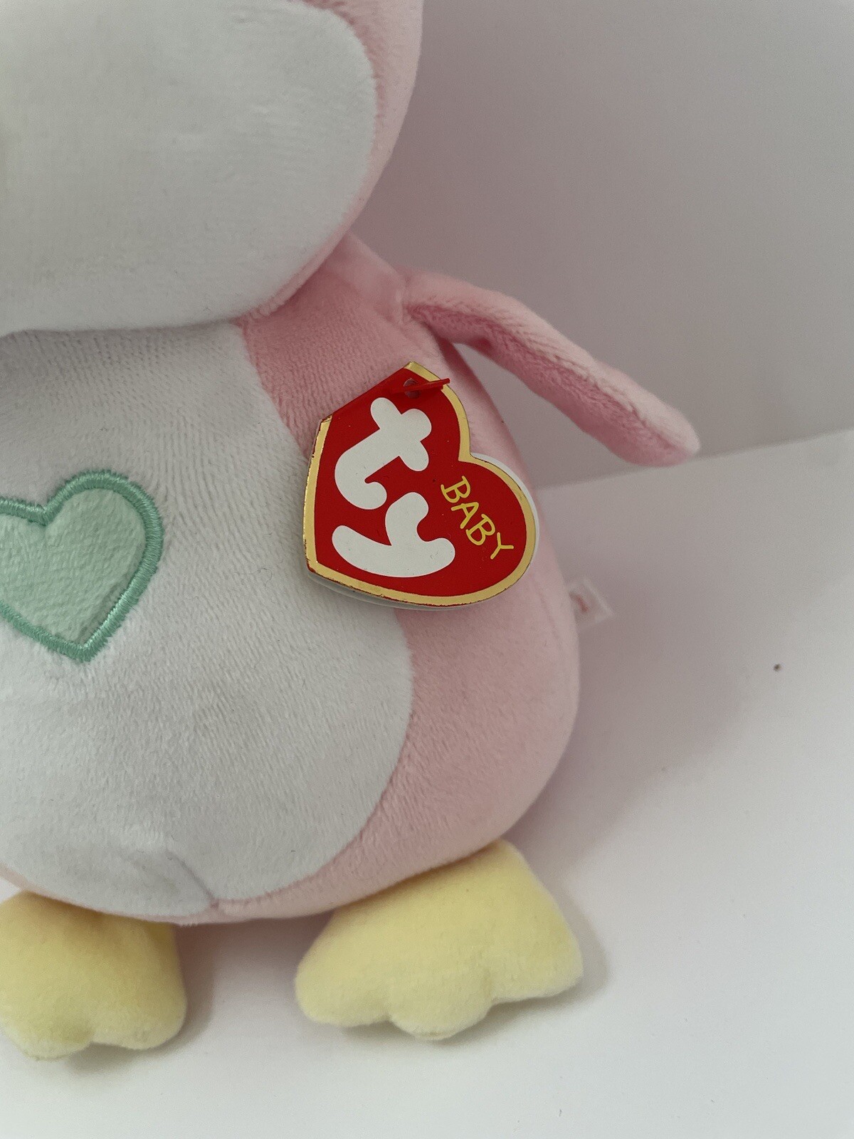 Ty Baby PENNY the Pink Penguin Medium Size 8” Squishy Lovey Toy T67 | eBay