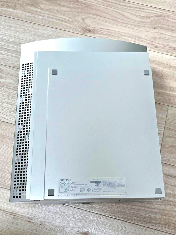 PLAYSTATION 3 (80GB) PS3 Satin silver SONY CECHL00 Video Game Console ...