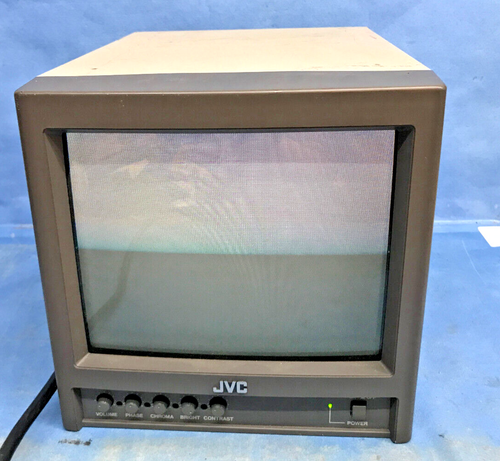 JVC TM-A9U 9" CRT Color Broadcast CCTV Video Monitor | eBay