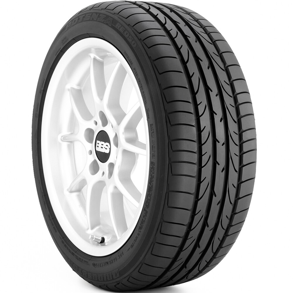 4 Tires 245/45R17 Bridgestone Potenza RE050 RFT High Performance 95W ...