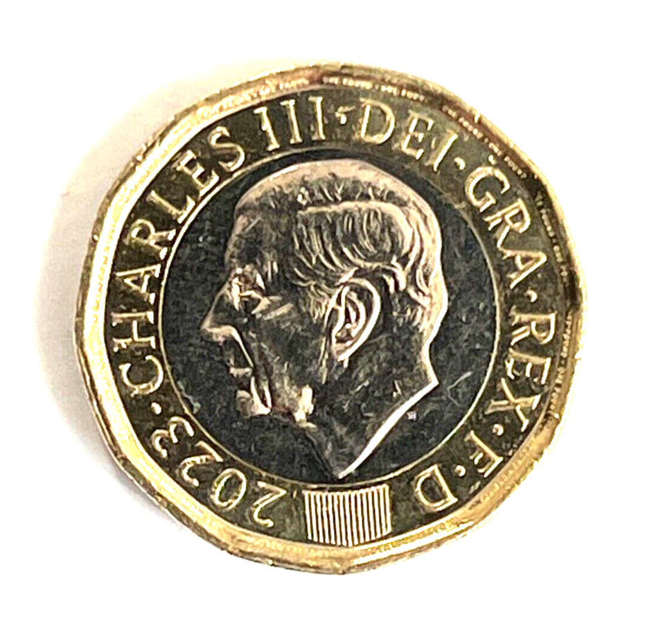 KING CHARLES ONE POUND COIN (2023) & LARGE SORT AFTER 50p COLLECTION ...