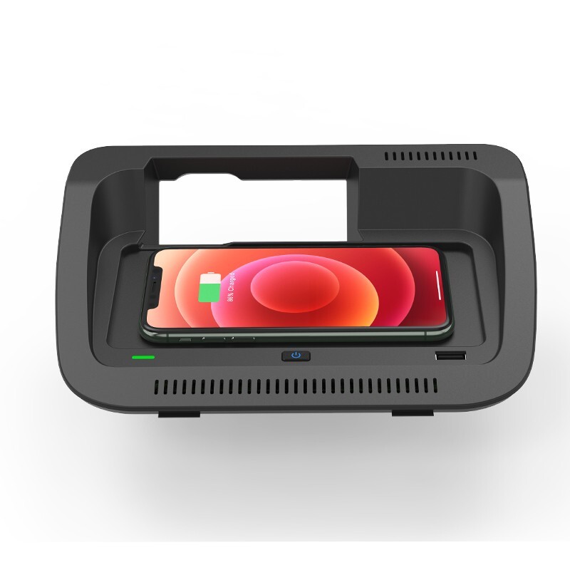 Car Wireless Phone Charger Tray Fast Charging Pad For TOYOTA RAV4 19-21 ...