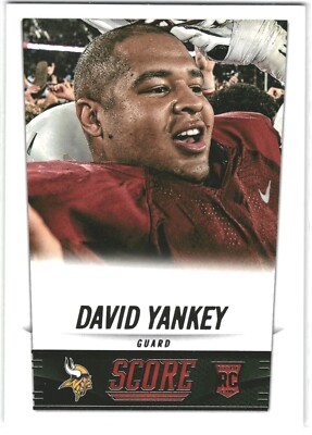 2014 Panini Score David Yankey Rookie Minnesota Vikings #360 | eBay