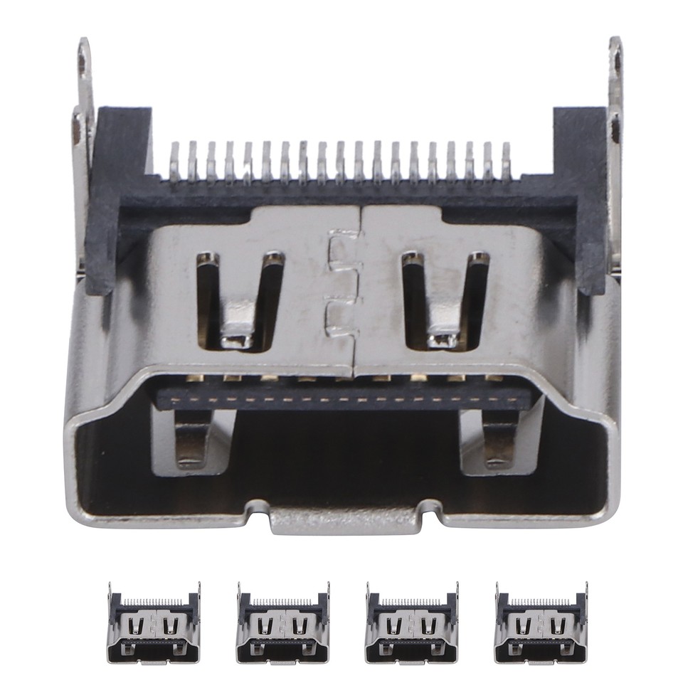 5Pcs Game Console Socket Port Interface Connector Replacement For PLM ...