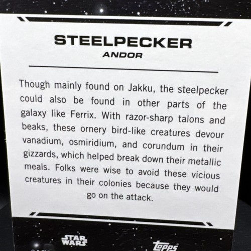 Steelpecker - 2024 Topps Chrome Star Wars #94 Skywalker Blue Refractor ...