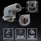 2x Light Plug Plate Socket License Plate for 2000-21 Toyota Camry ...