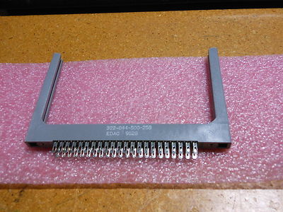 EDAC CARD EDGE W/GUIDES .156 44POS.DL # 322-044-500-258 NSN: 5935-01 ...