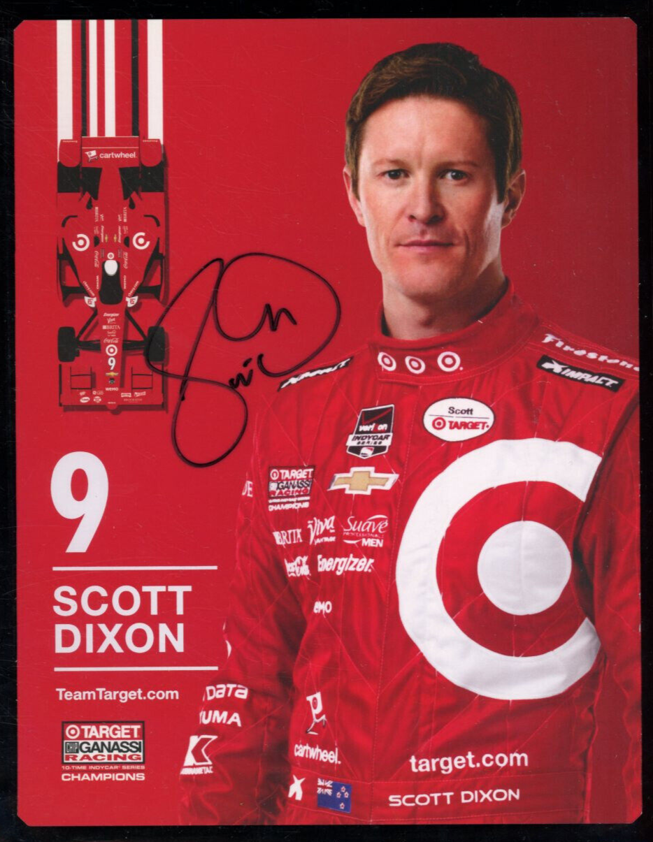 2015 Scott Dixon signed Target Chevy Dallara Indy Car Hero Card | eBay