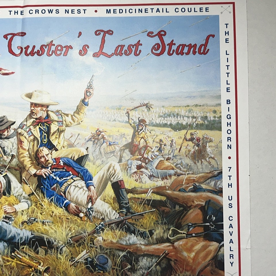 Toy Soldiers of San Diego TSSD Custer's Last Stand Playset MInt ...