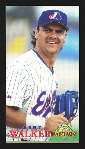 1994 Fleer Extra Bases #312 Larry Walker Montreal Expos | eBay