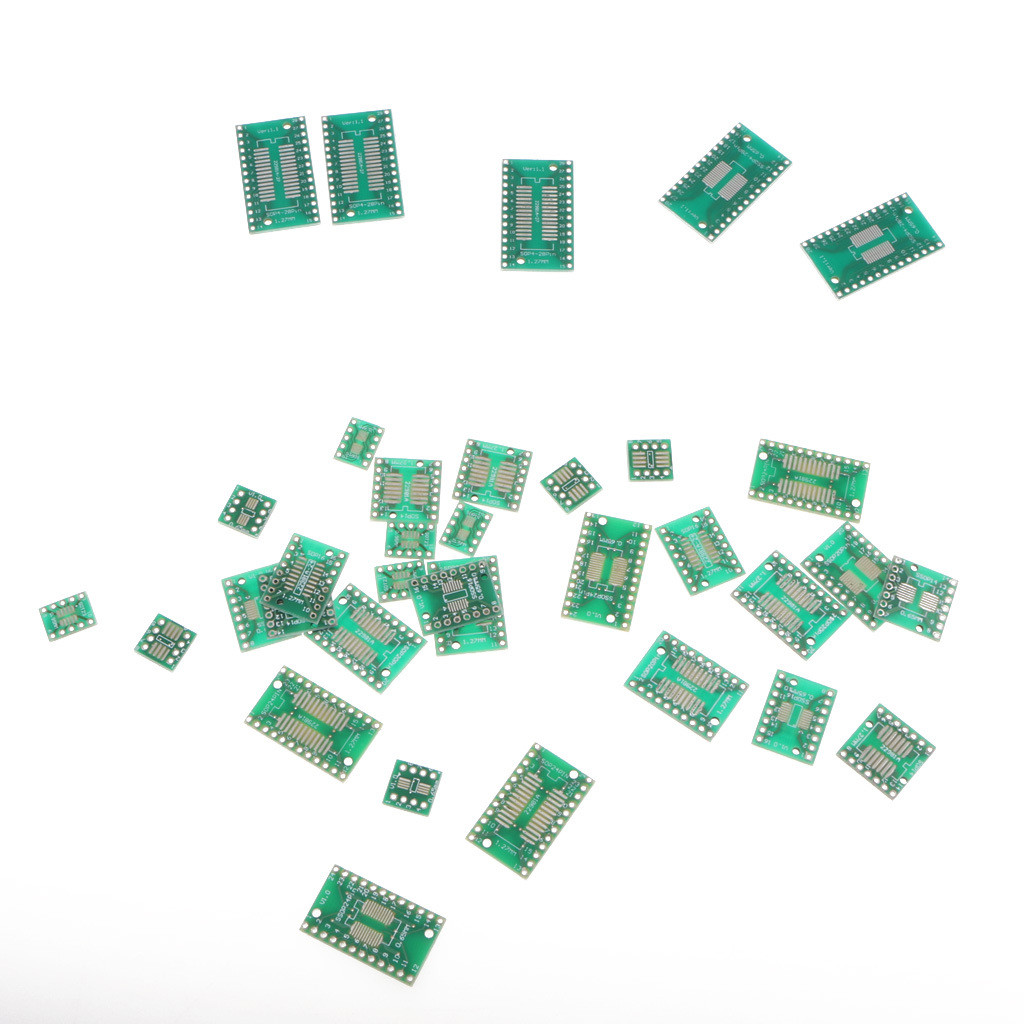 35Pcs PCB Adapter Platine Kit, SMD Zu DIP IC PCB Konverter Brett ...
