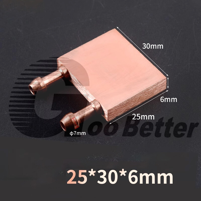 Copper Water Cooling Block For PC CPU GPU Liquid Water Cooler Heat Sink ...